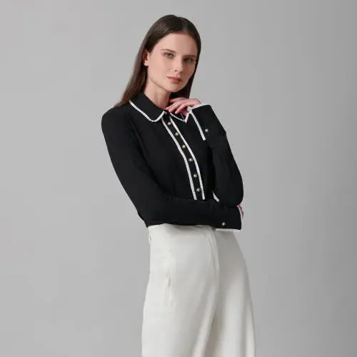 Anne Fontaine Faustine Cotton Poplin Shirt