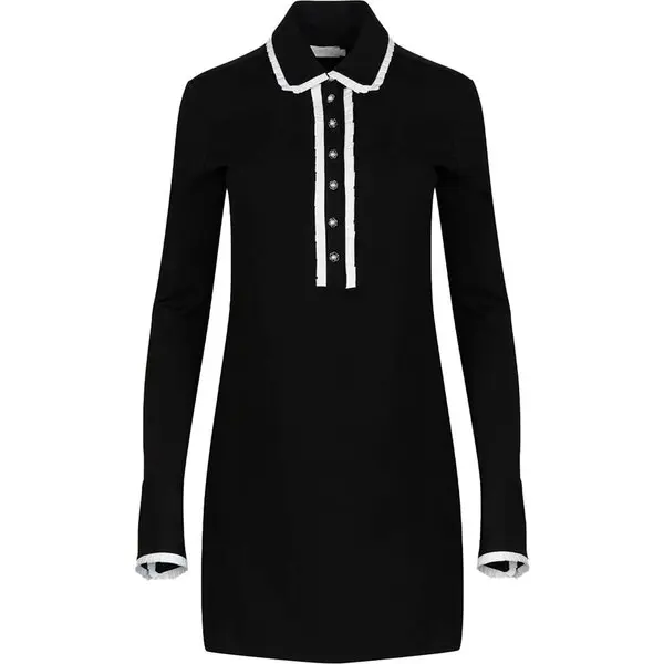 Anne Fontaine Estampe Knit Jersey Dress