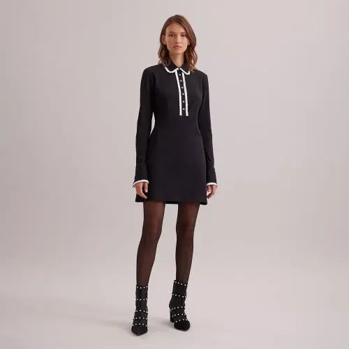 Anne Fontaine Estampe Knit Jersey Dress