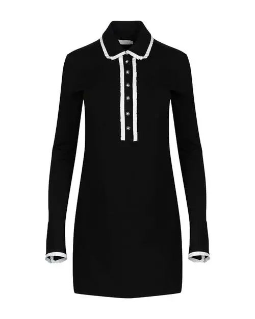 Anne Fontaine Estampe Knit Jersey Dress