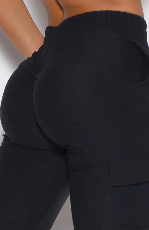 BOMBSHELL SPORTSWEAR Cloud Comfort Joggers - Raven
