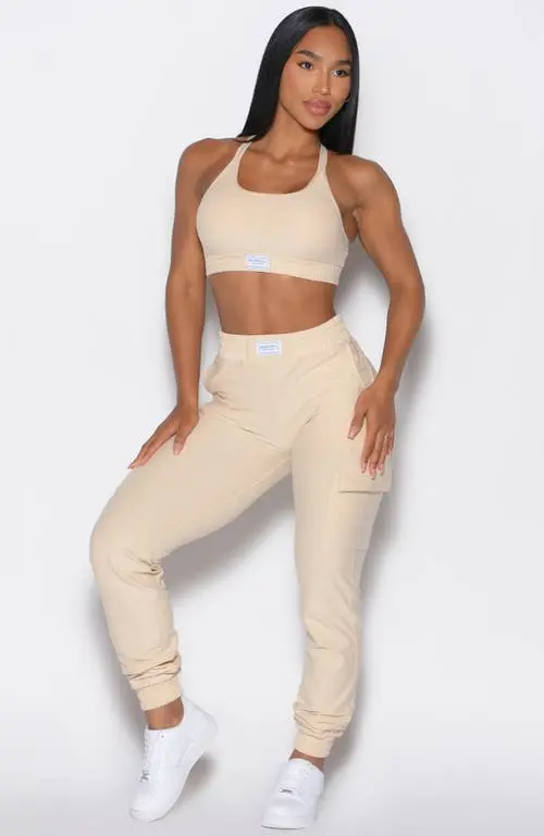 BOMBSHELL SPORTSWEAR Cloud Comfort Joggers - Vanilla