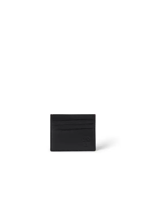 Brunello Cucinelli Capretta Card Holder - Black