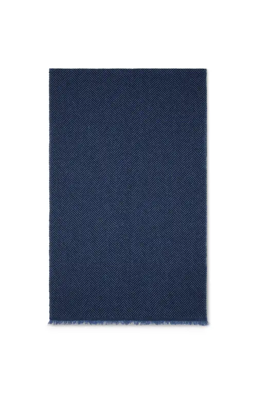 Brunello Cucinelli Cashmere Scarf - Avio Blue