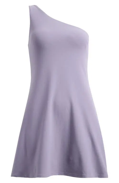 Spanx One-shoulder Stretch Dress - Orchid Ash