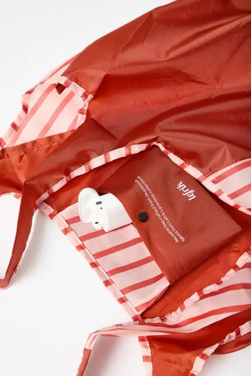 LEFRIK Offcut Shopper Bag - Red Peach