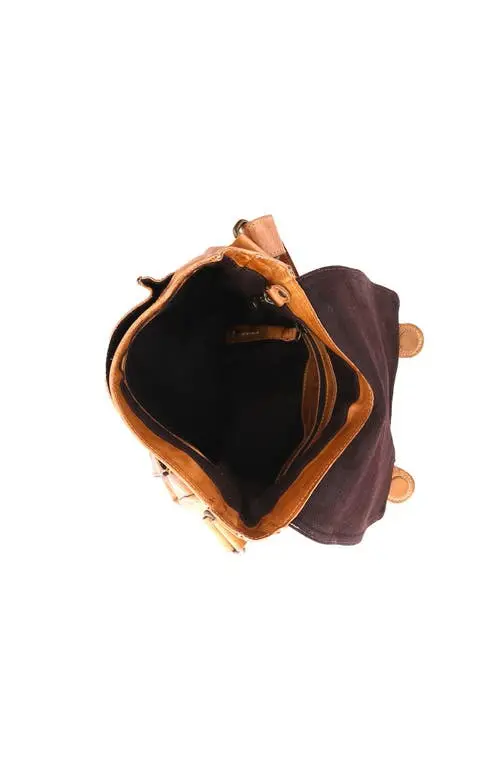 Bed Stu Messenger Bag - Tan Rustic
