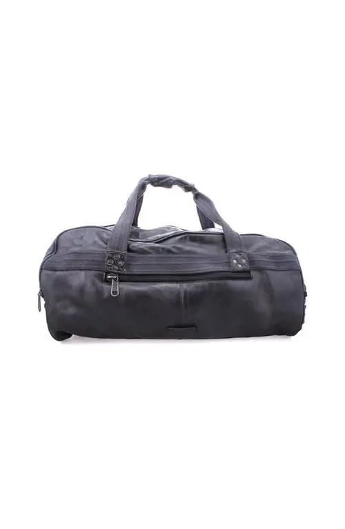 Bed Stu Ruslan Leather Duffle - Black Dd