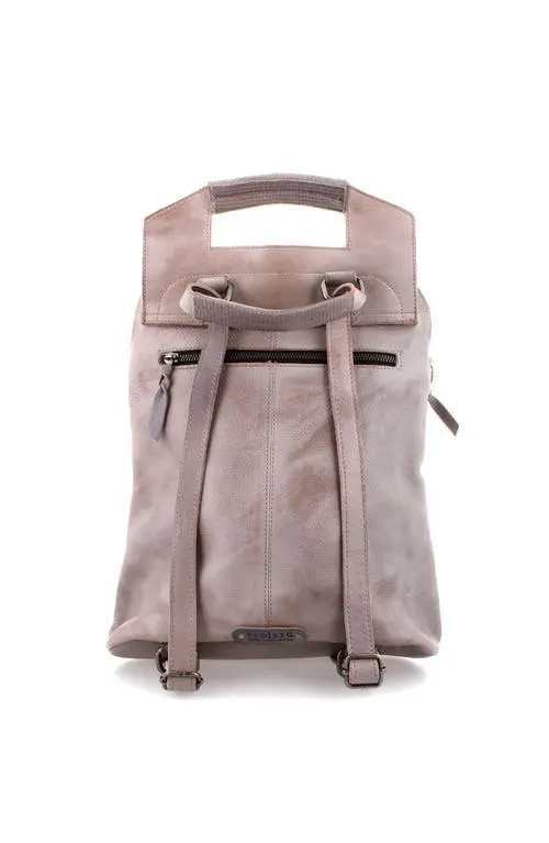 bed stu patsy tanned perforated leather backpack Bed|Stu “Patsy” Genuine Leather Backpack – Nectar Lux