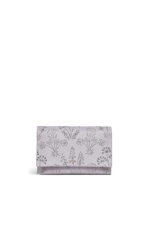 RADLEY Wild Flowers Flapover Wallet - Thistle