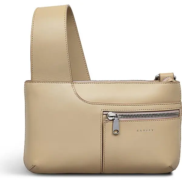 RADLEY Pockets Mini Ziptop Crossbody Bag - Stone