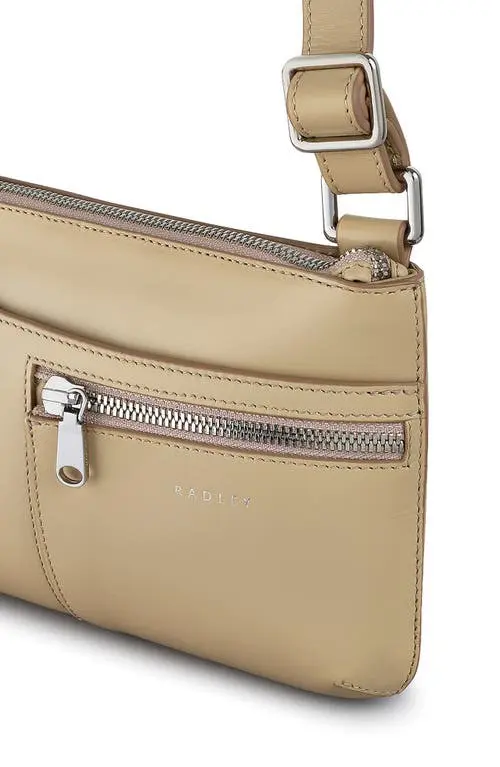 RADLEY Pockets Mini Ziptop Crossbody Bag - Stone