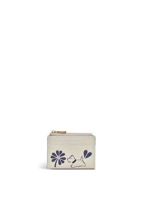 RADLEY Cut Out Floral Coin Purse - Chalk