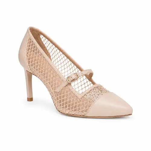 JOAN OLOFF SHOES Caroline Pump - Beige