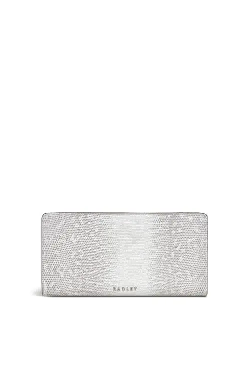 RADLEY Coin Streetfaux Lizard Bifold Wallet - Bright White