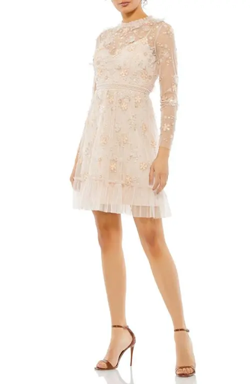 Mac Duggal Mini Dress - Blush