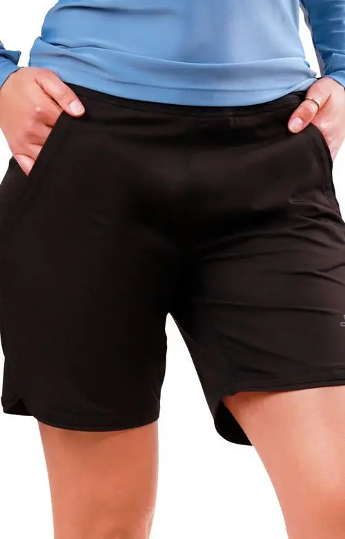 UV SKINZ Active Hybrid Shorts - Black