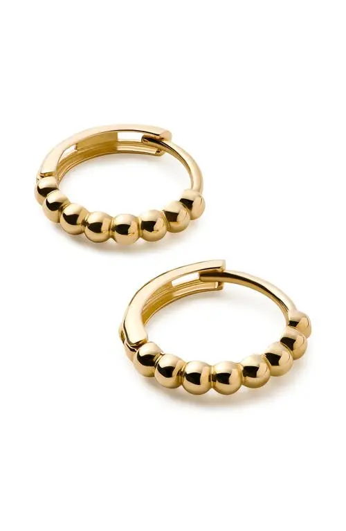 ANA LUISA Solid Beaded Hoop Earrings