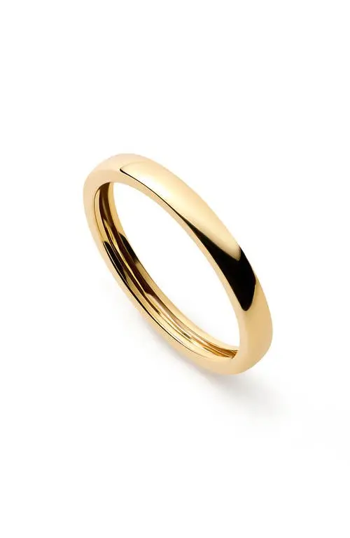 ANA LUISA Solid Yellow Slim Eclipse Ring - Gold