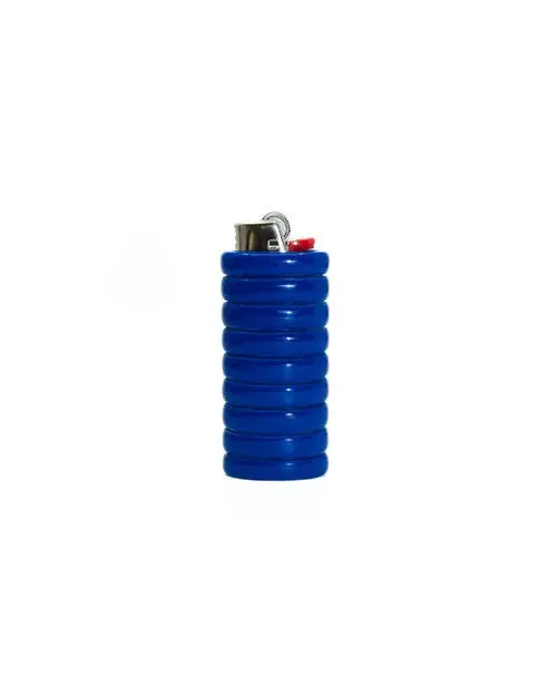 Fry Powers Gio Resin Lighter Holder - Cobalt Blue