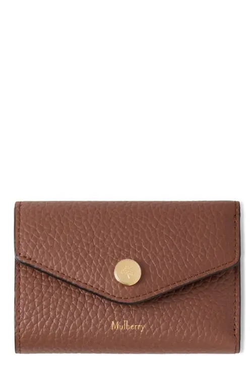 Mulberry Folded Multi-card Wallet - Bright Oak
