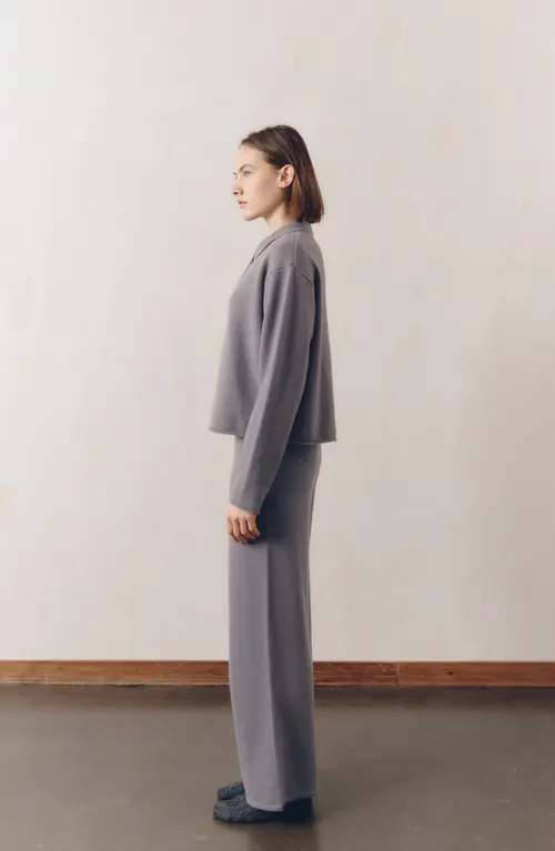ALL MY LOVE Katie Cashmere Sweater - Cloud
