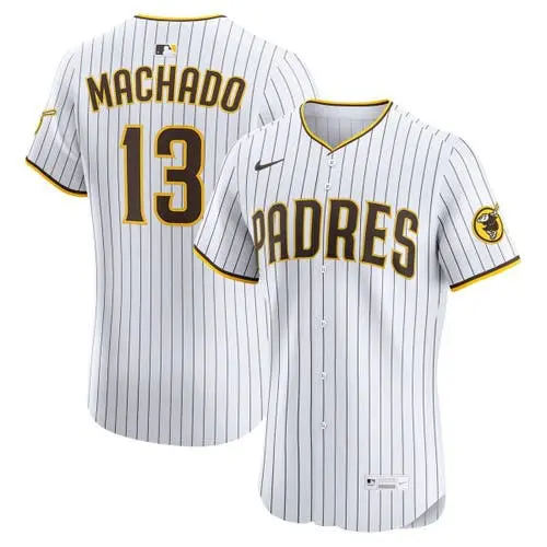 Nike Manny Machado San Diego Padres Home Elite Player Jersey - White