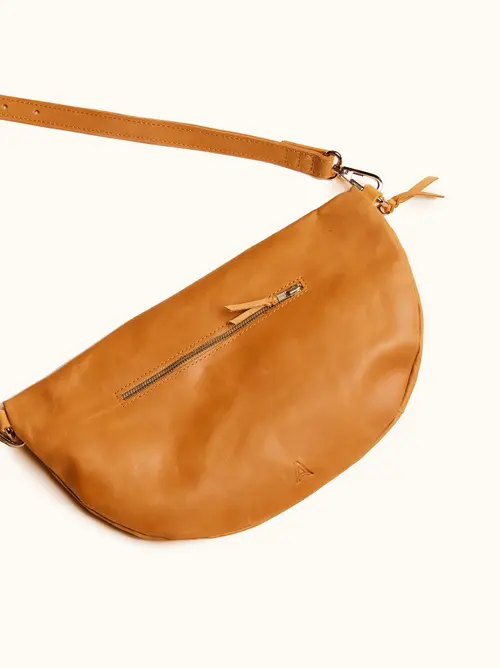 ABLE Berkeley Belt Bag - Cognac