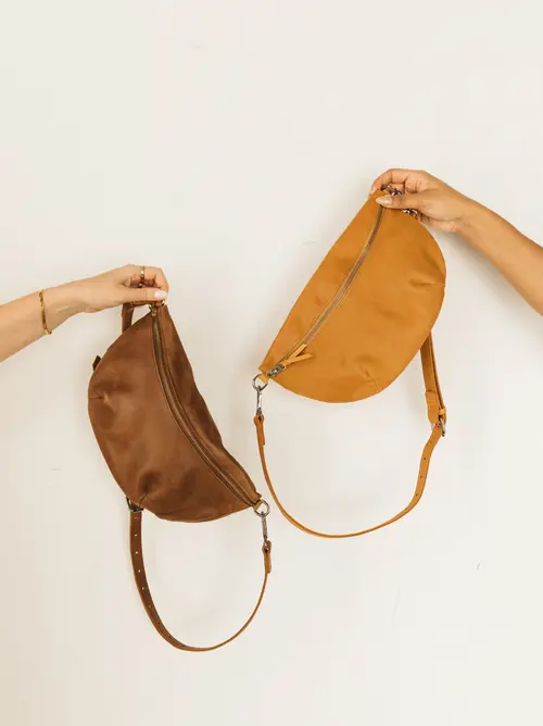 ABLE Berkeley Belt Bag - Cognac