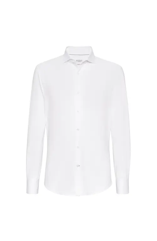 Brunello Cucinelli Basic Fit Shirt - White