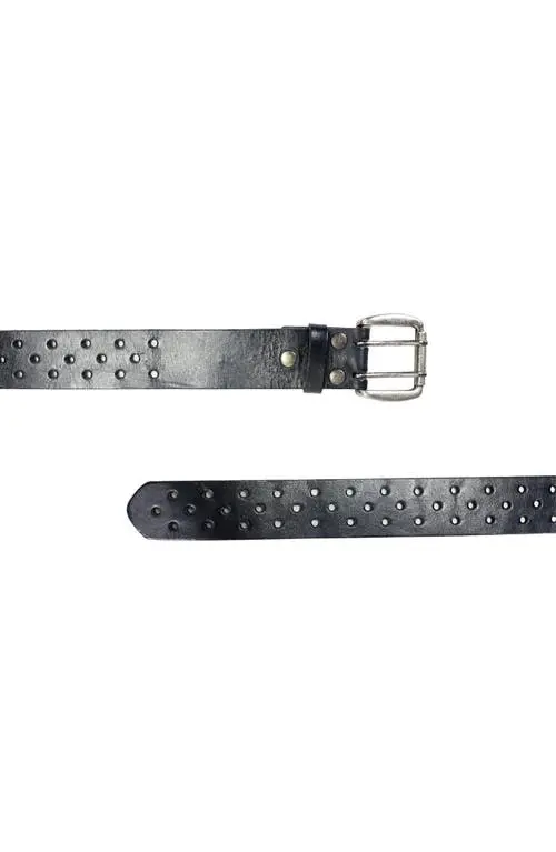 Bed Stu Mccoy Belt - Black Rustic