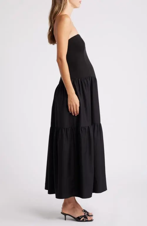 EMILIA GEORGE Evelyn Full Length Strapless Dress