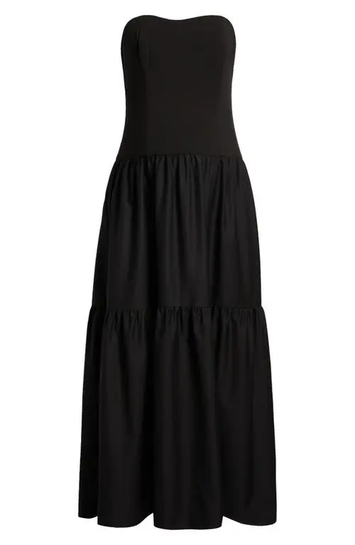 EMILIA GEORGE Evelyn Full Length Strapless Dress