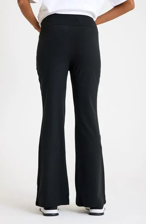 ACCOUCHEE Flare Maternity Trousers - Black