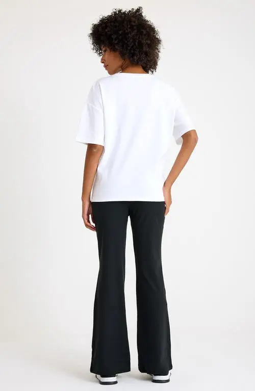 ACCOUCHEE Flare Maternity Trousers - Black