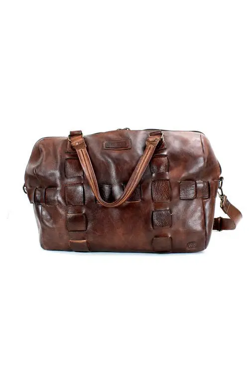 Bed Stu Leather Duffle Bag - Teak Dd