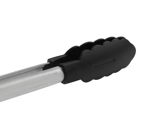 CUISIPRO 9.5 Inch Nonstick Nylon Locking Tongs