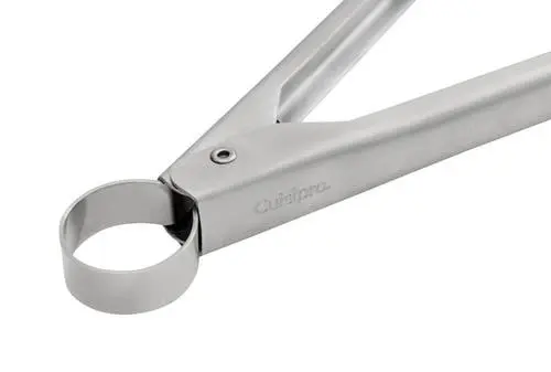 CUISIPRO 9.5 Inch Nonstick Nylon Locking Tongs