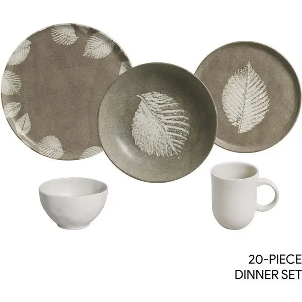 PORTO BRASIL 20 Pc. Dinnerware Set - Seiva