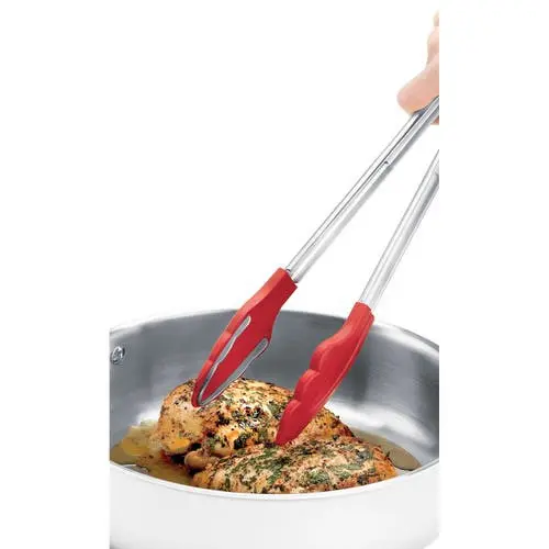 CUISIPRO 9.5 Inch Tongs With Teeth