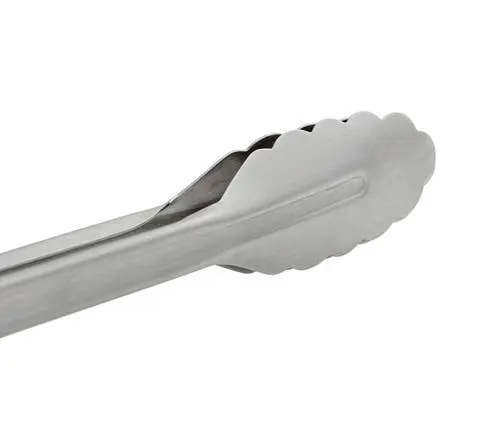 CUISIPRO 9.5 Inch Stainless Steel Locking Tongs