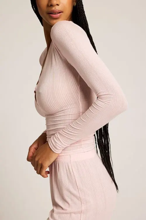 NEGATIVE UNDERWEAR Whipped Henley - Shell