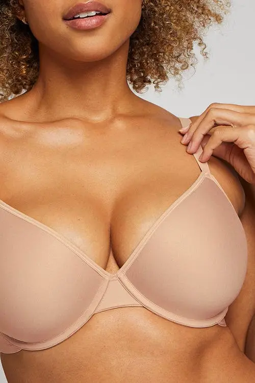 NEGATIVE UNDERWEAR Stealth Mode Demi Bra - Buff