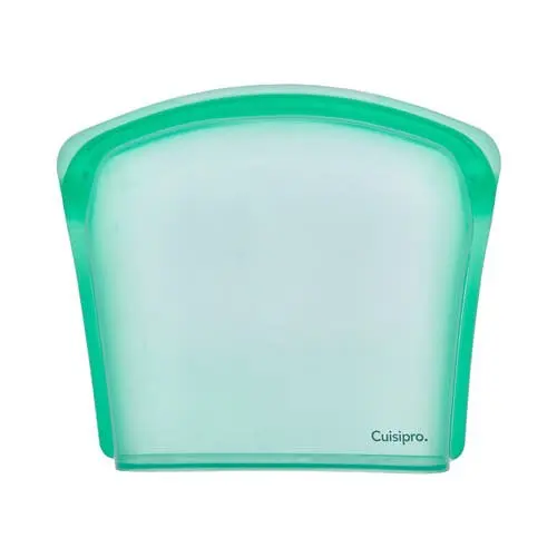 CUISIPRO Pack-it Silicone Reusable Storage Bag - Green
