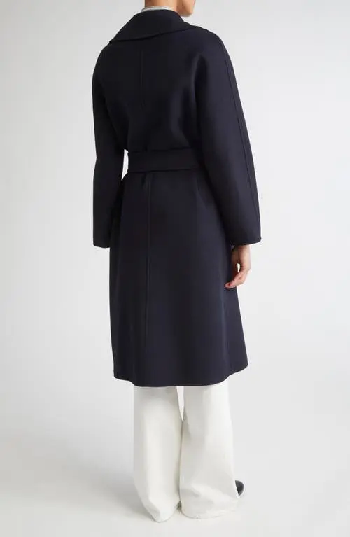 Max Mara Virgin Wool-blend Belted Coat