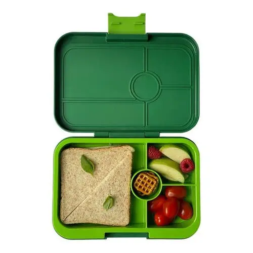 YUMBOX Tapas Sandwich-friendly Bento Box - Palm Green