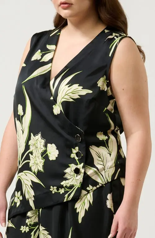 ESTELLE Floral Sleeveless Top