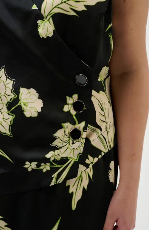 ESTELLE Floral Sleeveless Top