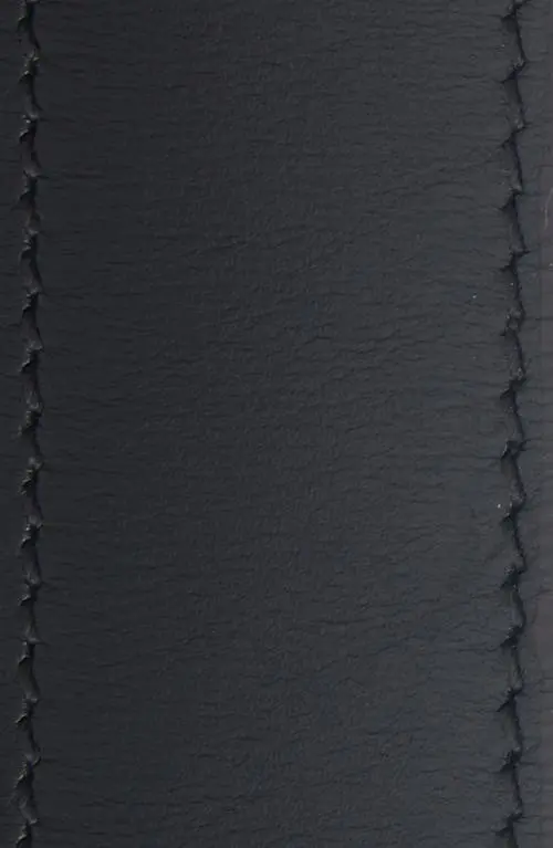 Givenchy Voyou Metal Tip Leather Belt - Black