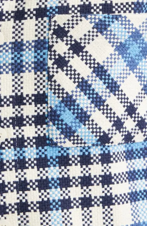 WAX LONDON Whiting Strand Check Overshirt